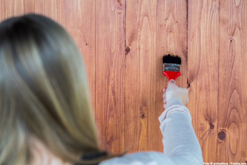 Tutorial: Holz beizen, mit Pulverbeize schnell gemacht