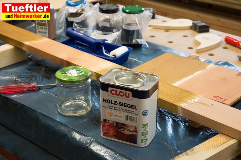 Tutorial: Holz beizen, mit Pulverbeize schnell gemacht