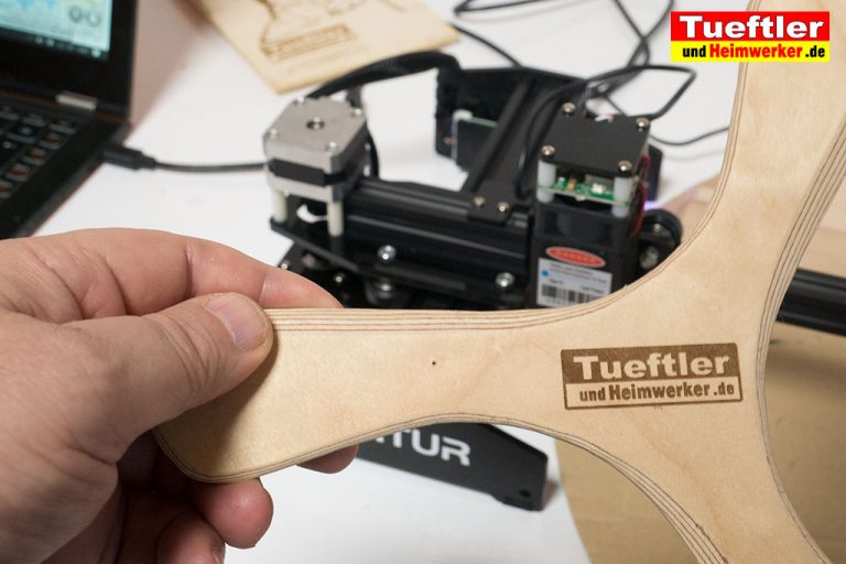 Ortur-Laser-Master-Test-Lasergravur-Logo-Bumerang - Tueftler-und ...