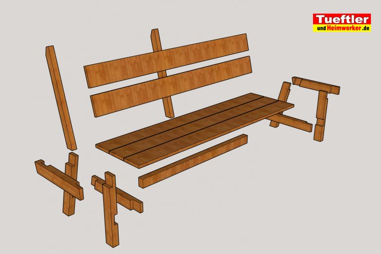Gartenbank Selber Bauen Anleitung