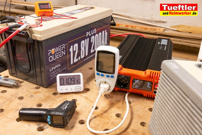 Power Queen Test : Fertiger 200Ah LiFePo4 Akku sowie Ladegerät