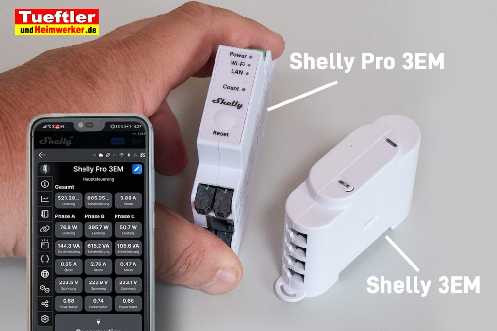 Shelly-Pro-3EM-und-Shelly-3EM-Tutorial - Tueftler-und-Heimwerker.de