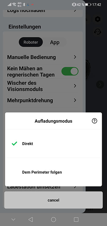 Mammotion-Yuka-App-Tutorial-Karte-Einstellungen-Aufladungsmodus ...