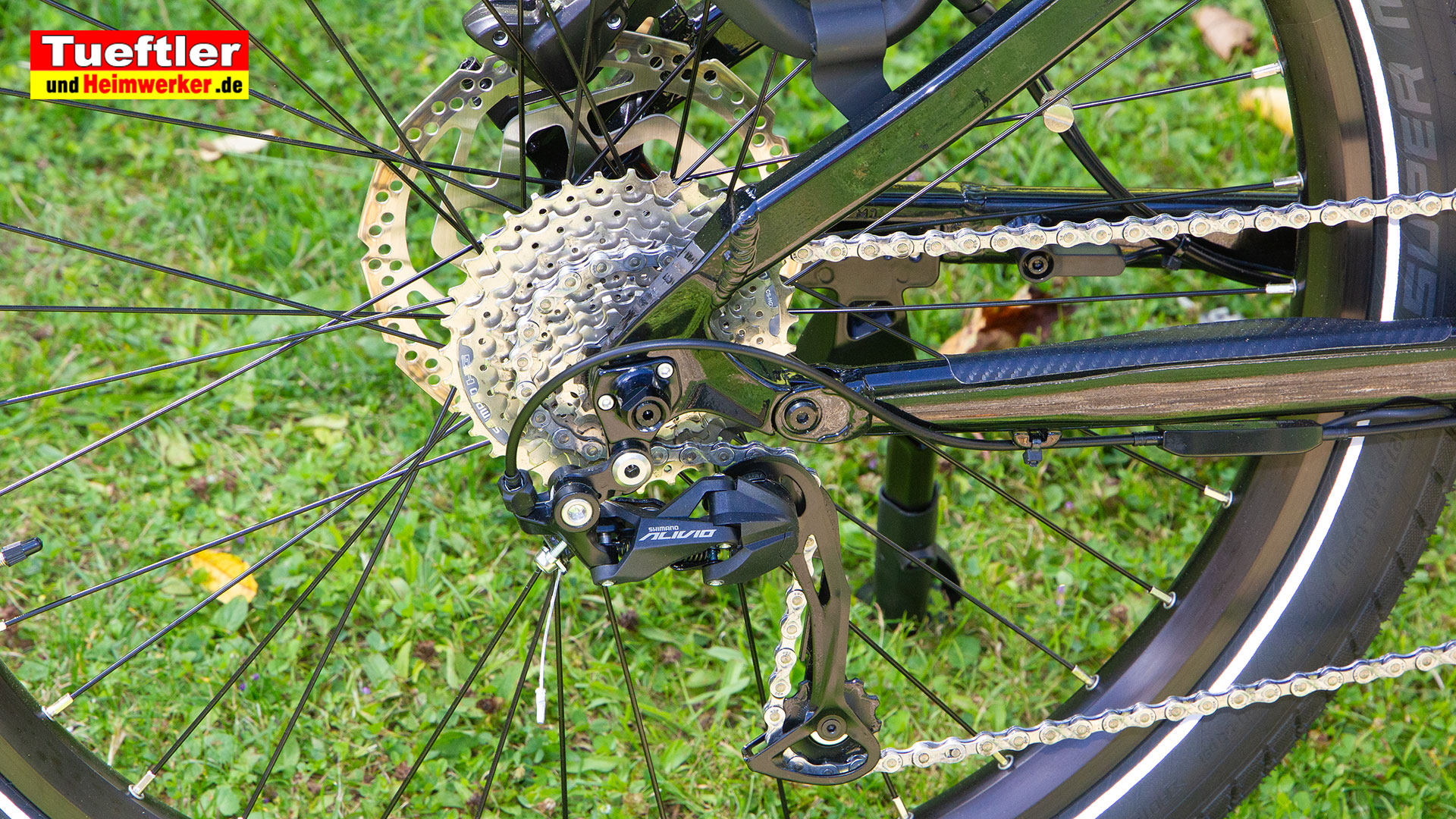 Shimano Alivio Schaltwerk Einstellen