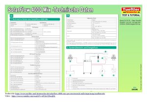 SolarFlow 4000 Mix Pro Datenblatt aus Bedienungsanleitung Stand 26-05 ...